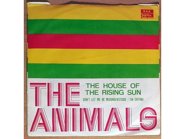 EP ANIMALS - House Of Tne Rising Sun (1973) PERFEKTNA