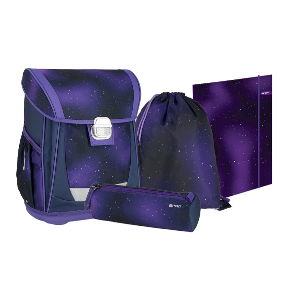 Anatomska torba set Purple Solid Cool 4/1 Stpirit TTS 409491