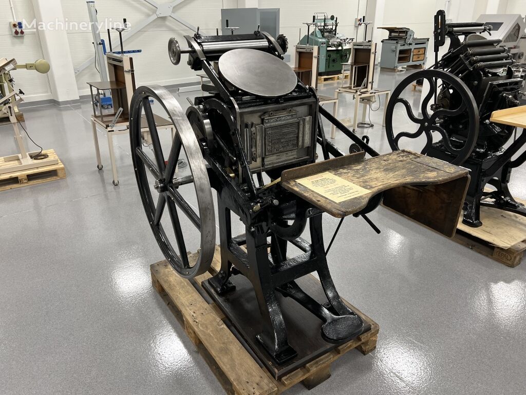 Emil Kahle Letterpress Machine Platen mašina za visoku štampu