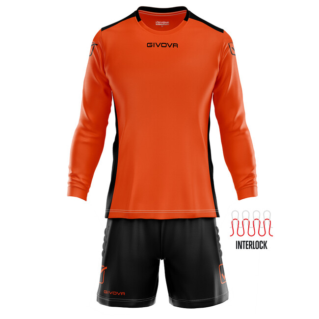 KIT PORTIERE HYGUANA fluo narandžasta-crna XXL