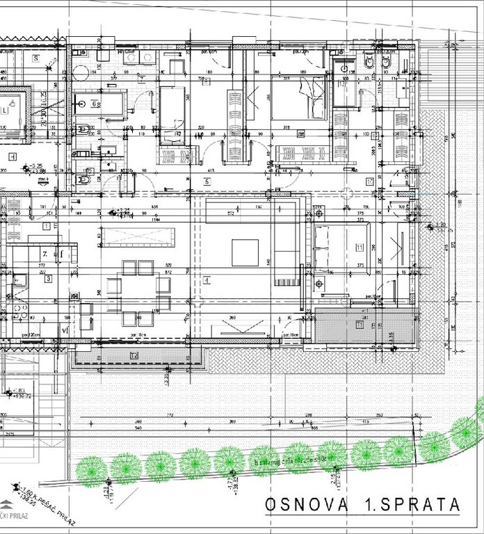 SAVSKI VENAC DEDINJE 150m2 , 2T , 975000e