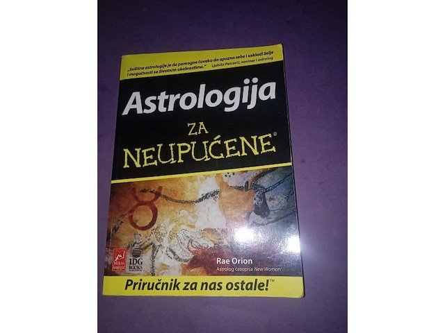 Astrologija za Neupućene Rae orion