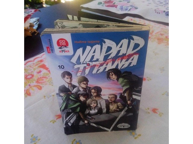 Manga: NAPAD TITANA 10