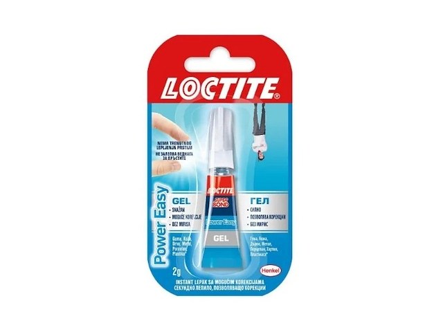 Super lepak u gelu Super Bond Power Easy 2g LOCTITE