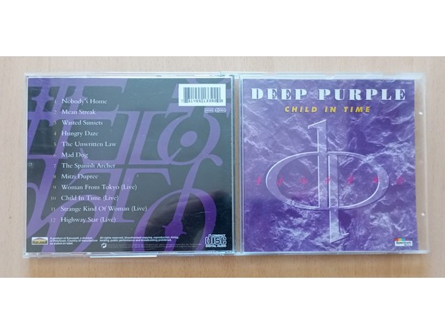 DEEP PURPLE - Child In Time (CD) Made in Germany