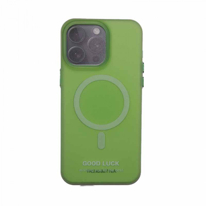 Futrola Hard Case Hid Magnetic Za Iphone 15 Pro Zelena