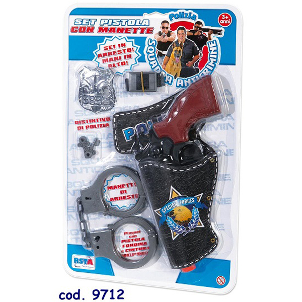 RS Toys Igračka Policijski pištolj set 097125-RS