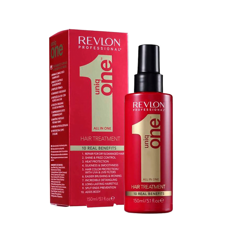 Maska u spreju za oštećenu kosu Revlon UNIQONE HAIR 150ml