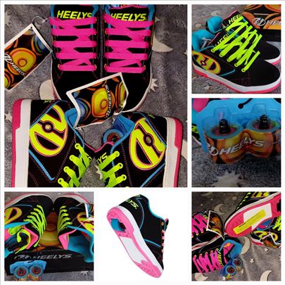 Nove Heelys patike br34=21cm, sa točkićima