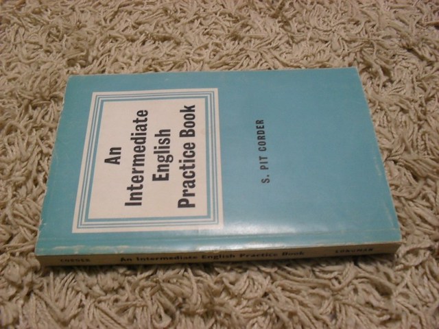 AN INTERMEDIATE ENGLISH PRACTICE BOOK