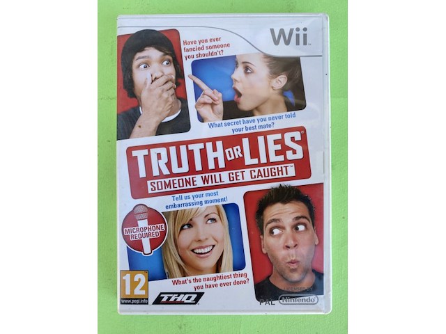 Truth Or Lies - Nintendo Wii igrica