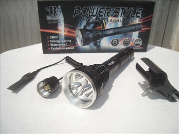 Lovački set Police Cree Led 30000W 3xXML