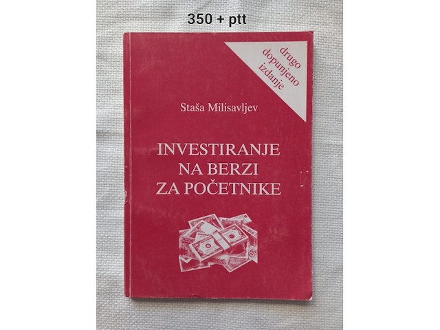 Investiranje na berzi za početnike - Staša Milisavljev