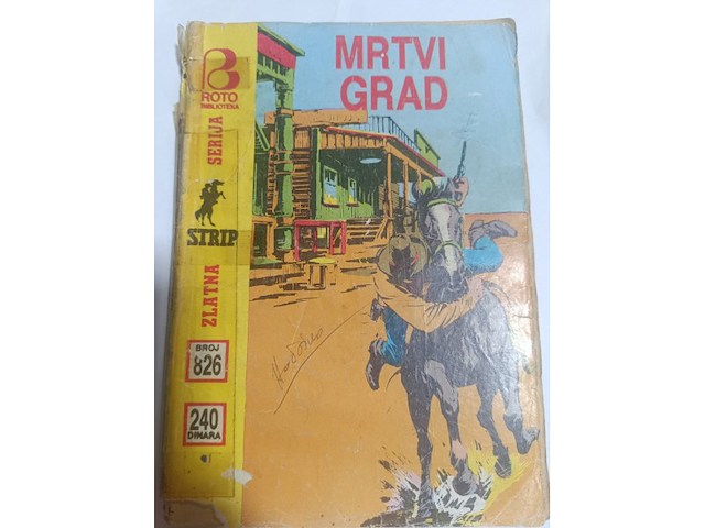 Tex zlatna serija 862 Mrtvi grad