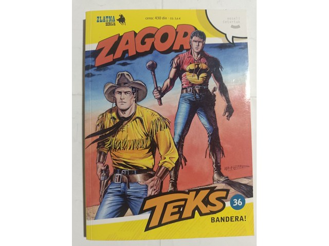 Zagor Tex Zlatna Serija 36 Bandera