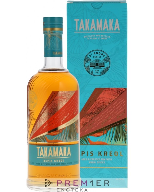 Takamaka Zepis Kreol Rum 0.70l