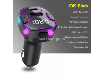 Bluetooth FM Transmiter C49