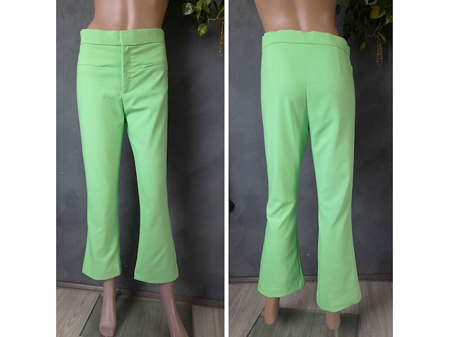 Zara zelene pannalone M