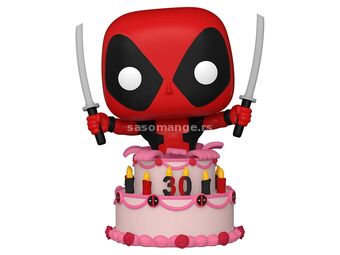 Bobble Figure Deadpool Pop! - Deadpool In Cake