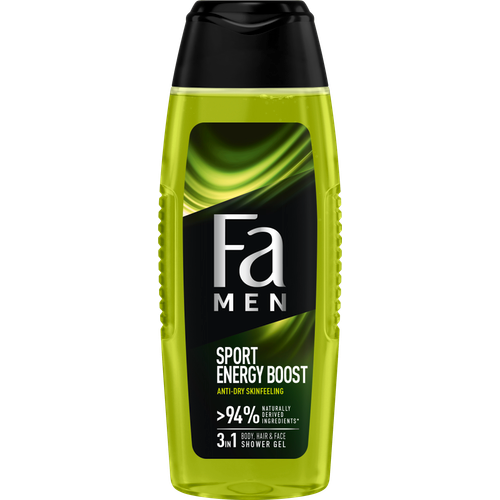 FA Men Sport Energy Boost gel za tuširanje 250ml