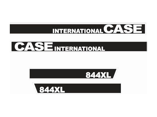 CASE INTERNATIONAL 844 XL - Nalepnice za traktor