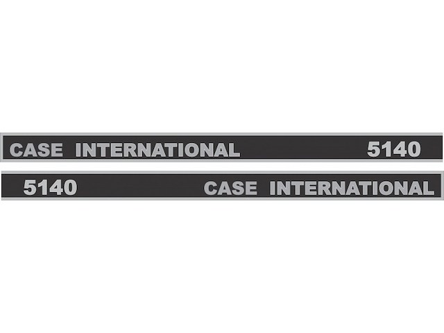 CASE 5140 INTERNATIONAL - Nalepnice za traktor