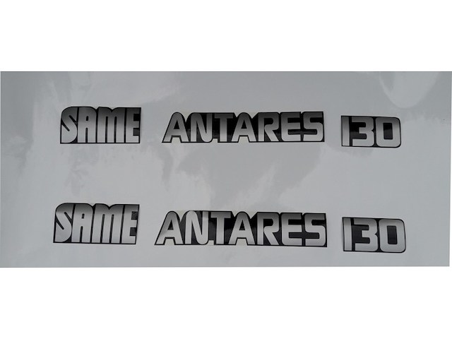 SAME Antares 130 - Nalepnice za traktor