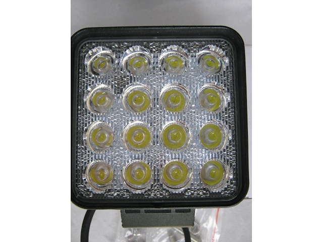 LED radni far - 48 W - 16 LED DIODA