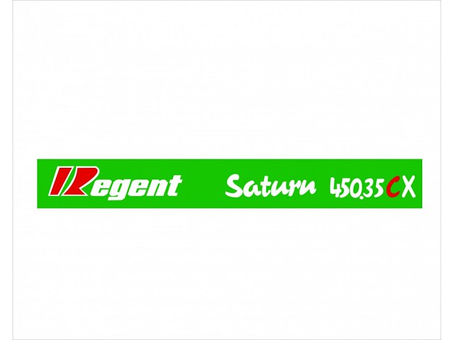 REGENT Saturn 450.35 CX - nalepnice za plug