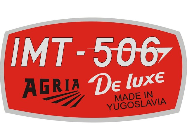 NALEPNICE ZA MOTOKULTIVATOR - IMT AGRIA 506