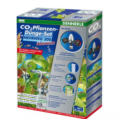 Dennerle CO2 plant fertilizer set za višekratnu upotrebu – 300 Quantum