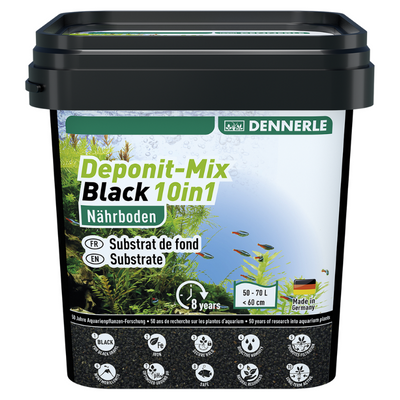 Dennerle Deponit Mix Black hranljivi supstrat 10u1, 2.4kg