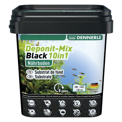 Dennerle Deponit Mix Black hranljivi supstrat 10u1, 4.8kg