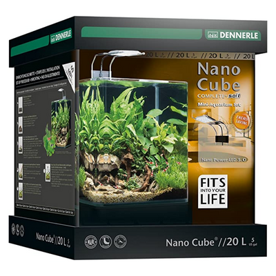 Dennerle Nano Cube Complete + Soil 20L Power LED 5.0