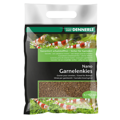 Dennerle Nano Gravel za kozice – borneo brown 2kg