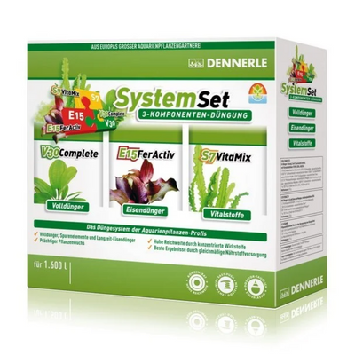 Dennerle Perfect Plant System Set – E15, V30, S7 – 20 tableta