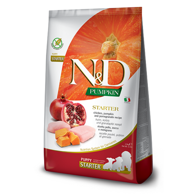 N&D Pumpkin Puppy starter Chicken & Pomegranate 2,5kg