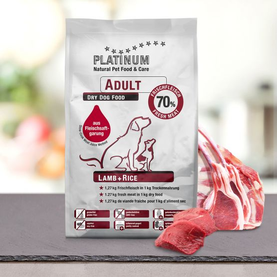 PLATINUM Lamb&Rice 5kg hrana za pse