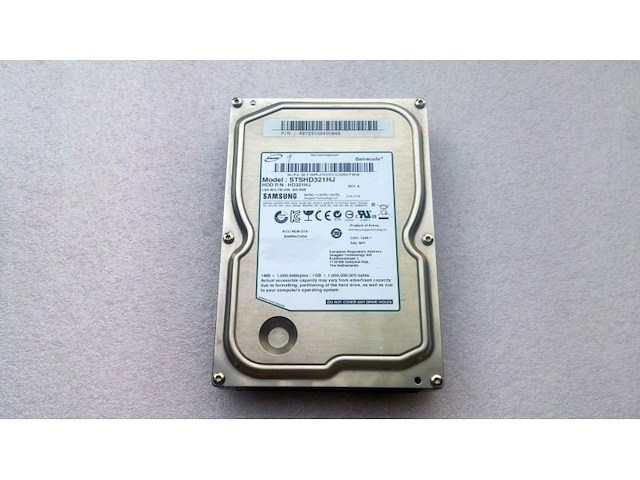 320Gb Samsung Sata2 100% Perfect samo 38 dana