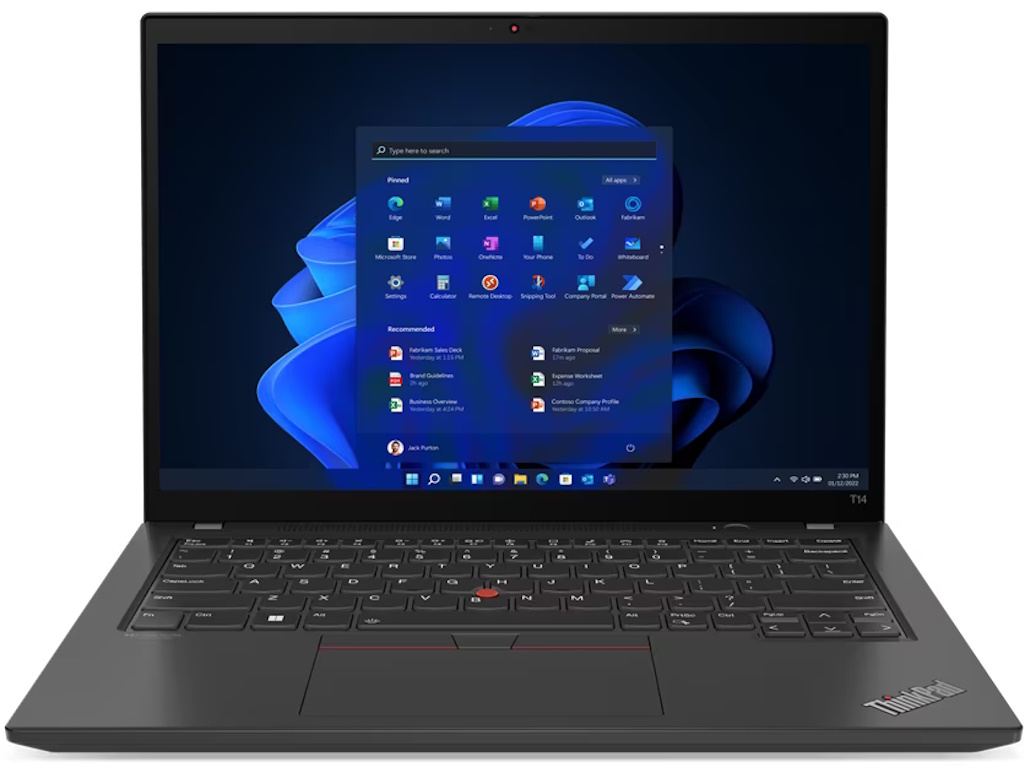 Lenovo Laptop ThinkPad T14 G4 14", i5-1335U, 16GB, 512GB, Win11Pro, 3y, 21HD004AYA