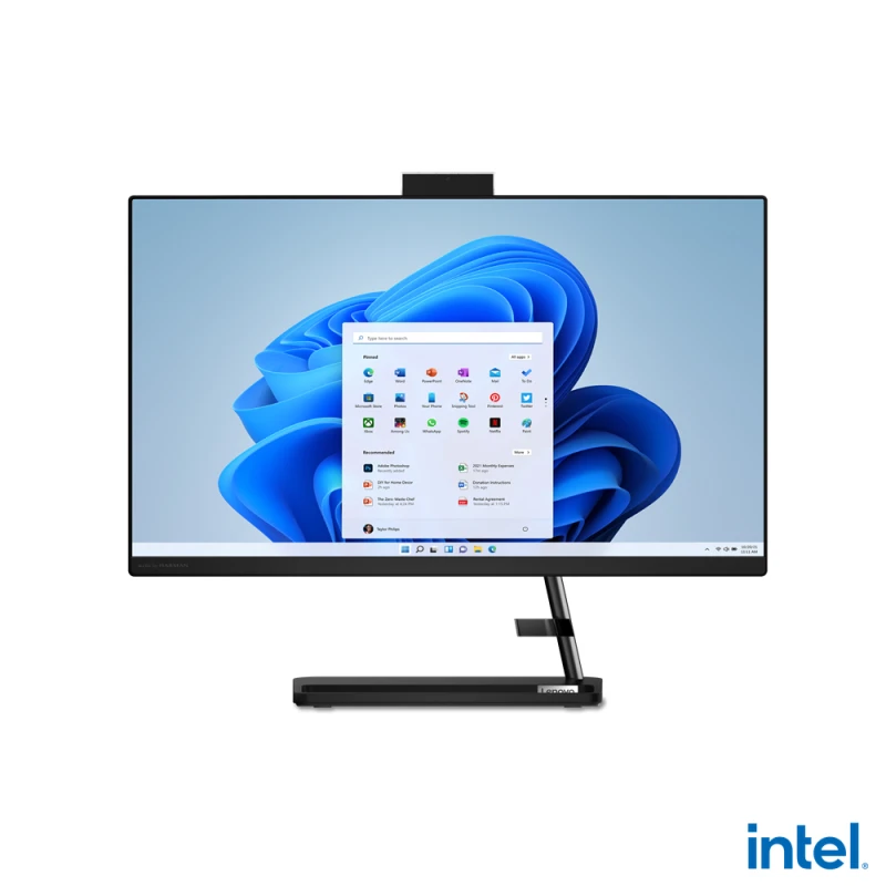 IdeaCentre AIO 3 24IAP7 All-In-One (Black) i5-12450H, 16GB DDR4, 512GB SSD, 23.8" FHD, DOS F0GH00WNRI