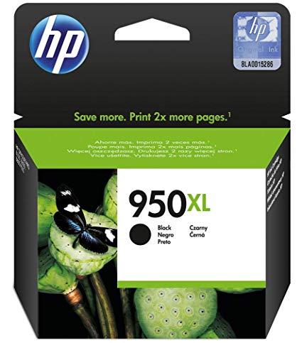 HP 950XL High Yield Black Original Ink Cartridge, CN045AE