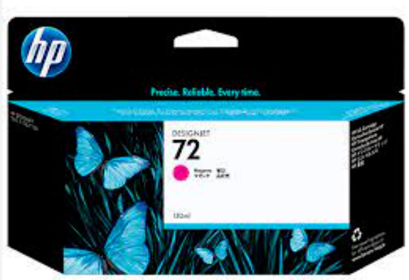 HP 72 130-ml Magenta DesignJet Ink Cartridge, C9372A