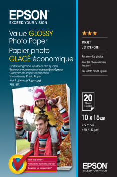 Epson Value Glossy Photo Paper, C13S400037