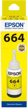 EPSON T6644 YELLOW INK BOTTLE, C13T66444A