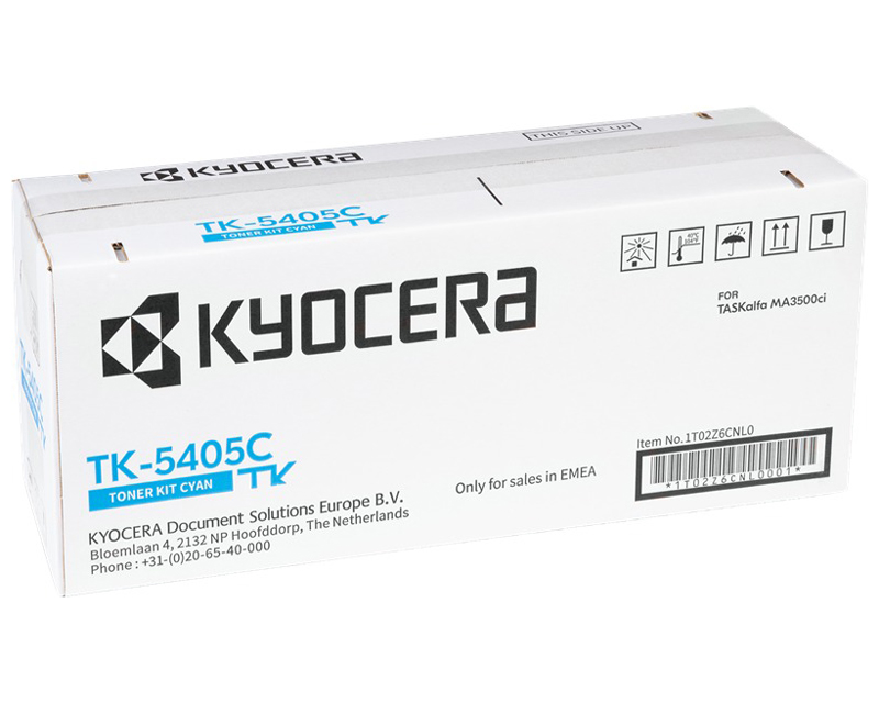 Kyocera Toner Cyan Cartridge, TK-5405C