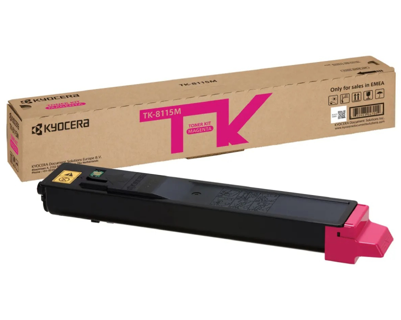 Kyocera Toner Magenta Cartridge, TK-8115M