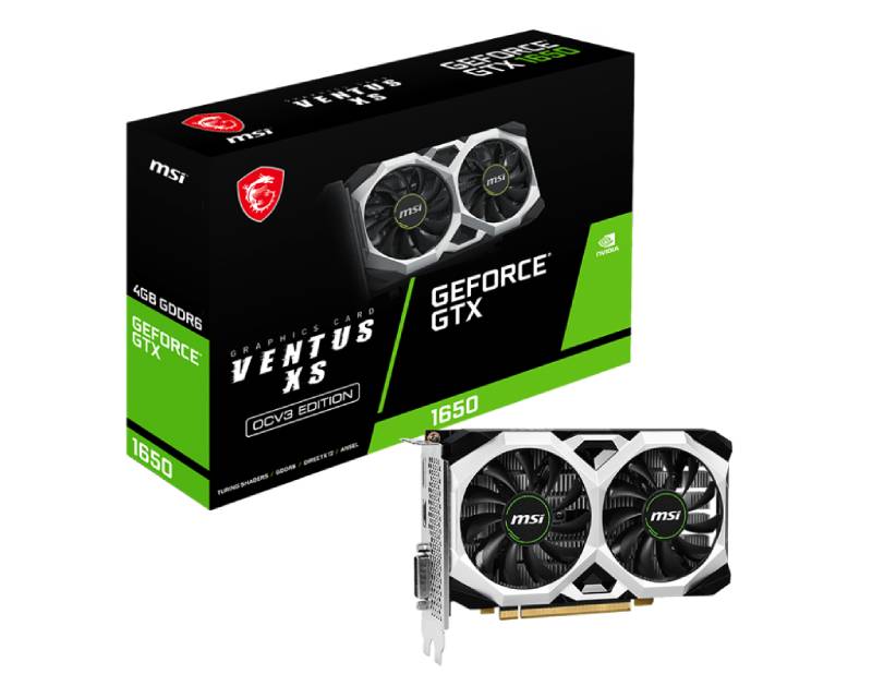 MSI nVidia GeForce GTX 1650 4GB, grafička karta