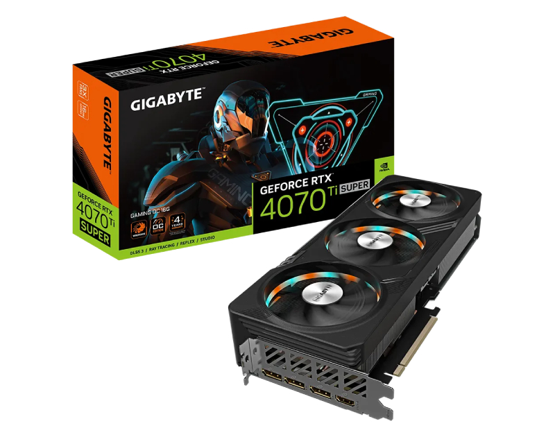 Gigabyte nVidia GeForce RTX 4070 Ti SUPER GAMING OC 16GB, grafička karta