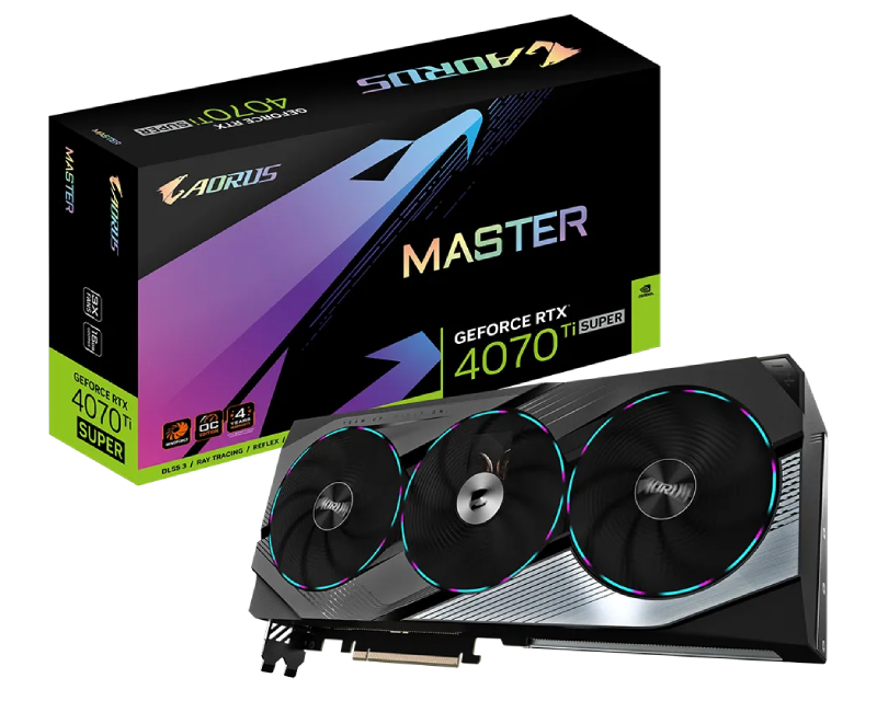 Gigabyte nVidia GeForce RTX 4070 Ti SUPER MASTER 16GB, grafička karta